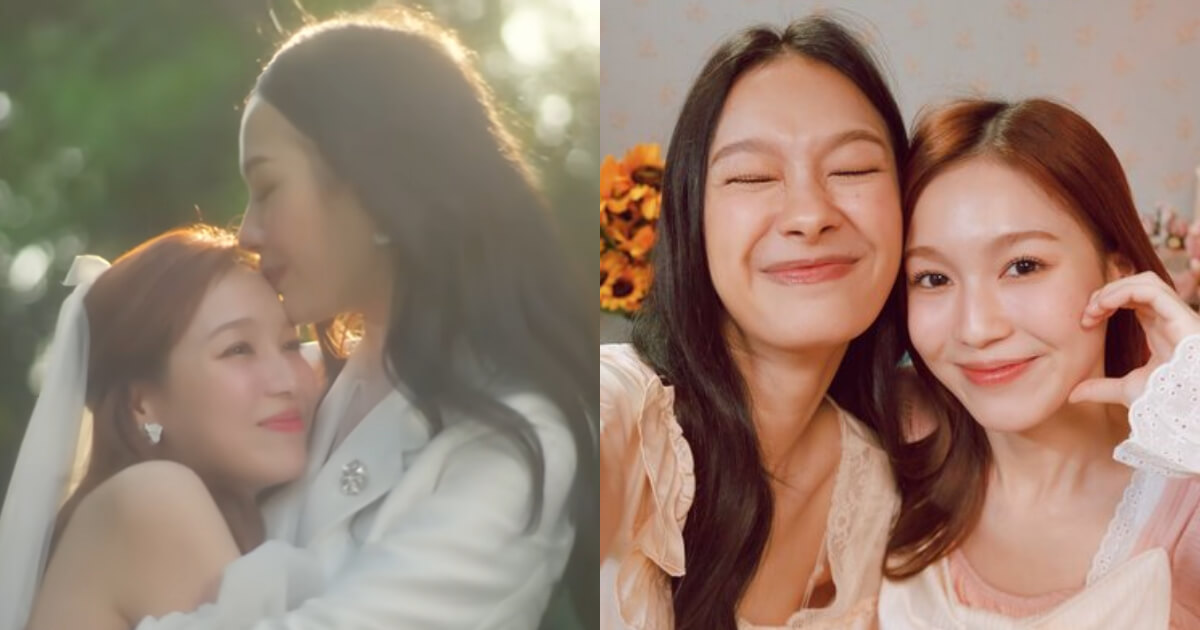 GL泰劇《世界傾斜23.5度》MilkLove CP獻唱主題曲！MV「親額頭」讓粉絲直接融化！ | LalaTai 拉拉台